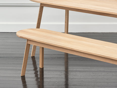 Triangle Leg Bench by HAY · Really Well Made